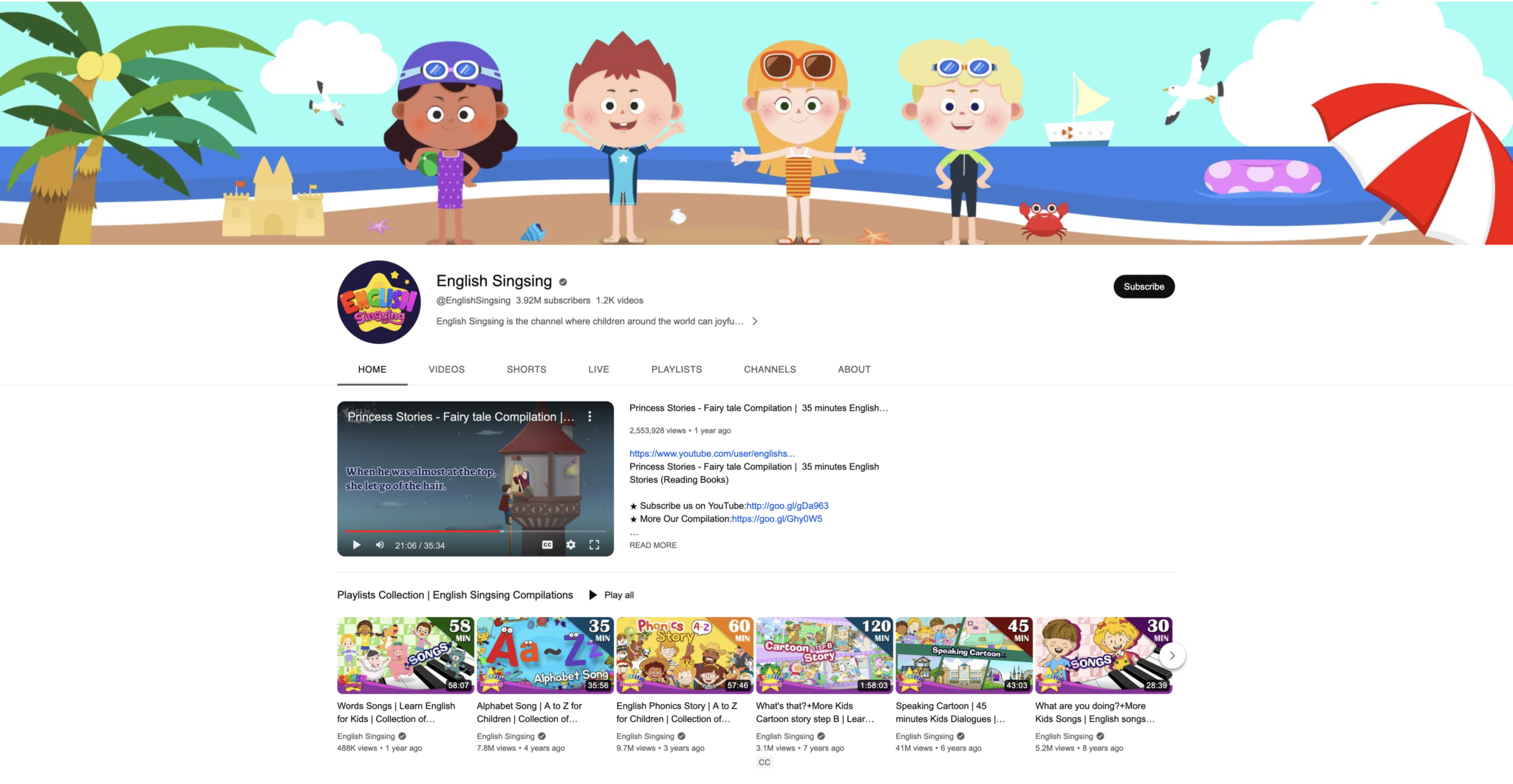 English Singsing – ABCD City